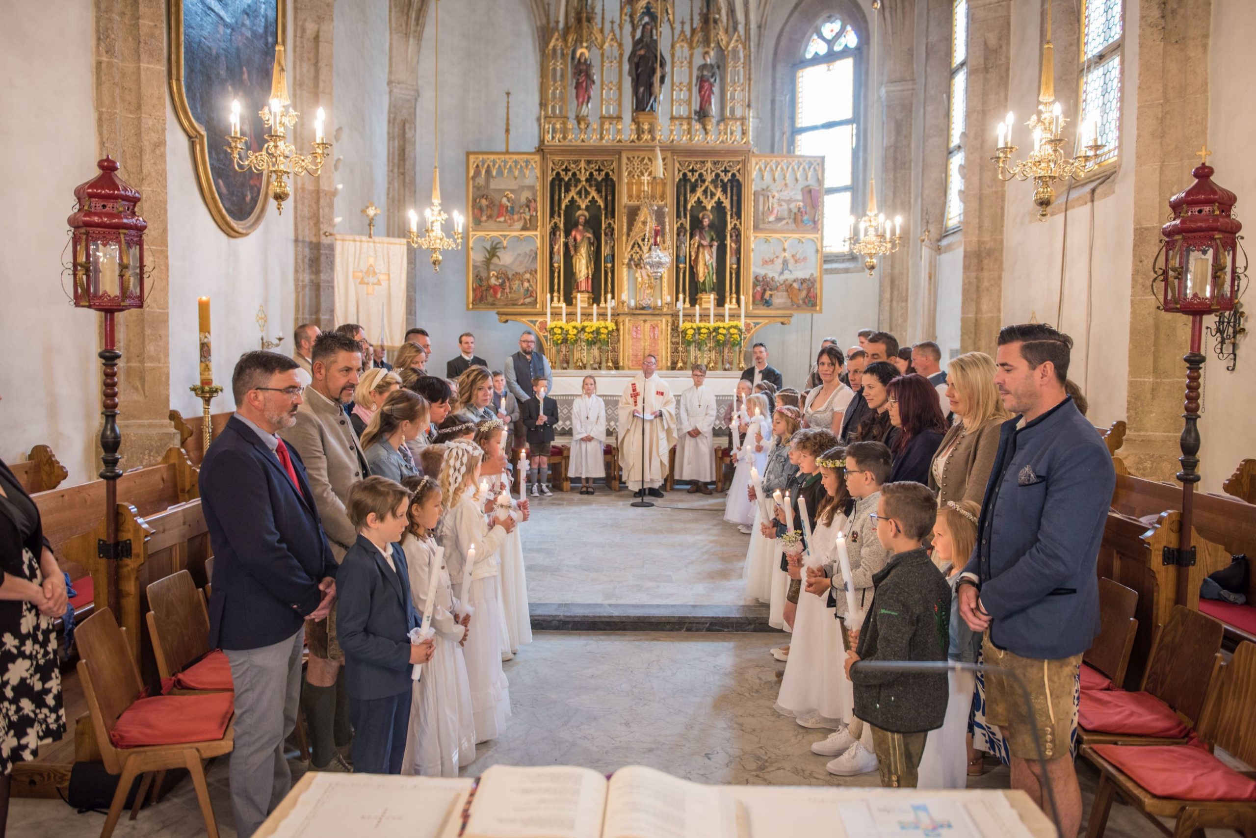 Erstkommunion der Volksschulen Semriach und Neudorf bei Passail | Pfarre Semriach